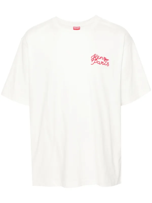 Kenzo t shirt embroidered store
