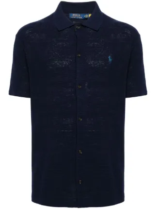 Polo Ralph Lauren Buttoned Polo Shirt | Blue | FARFETCH
