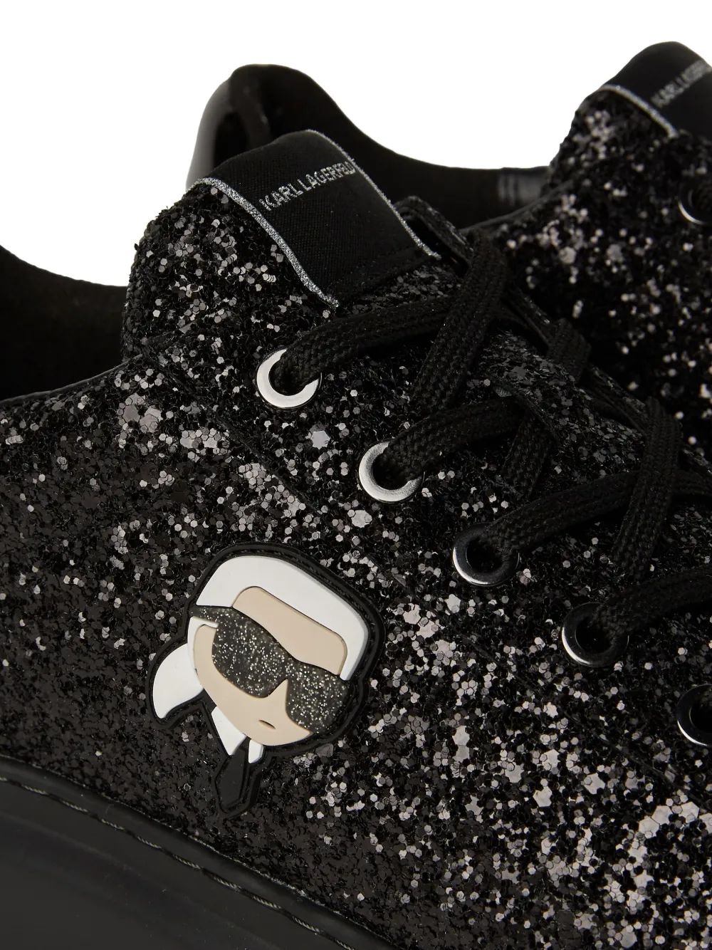 Karl Lagerfeld Ikon Komet Sneakers | Black | FARFETCH UK