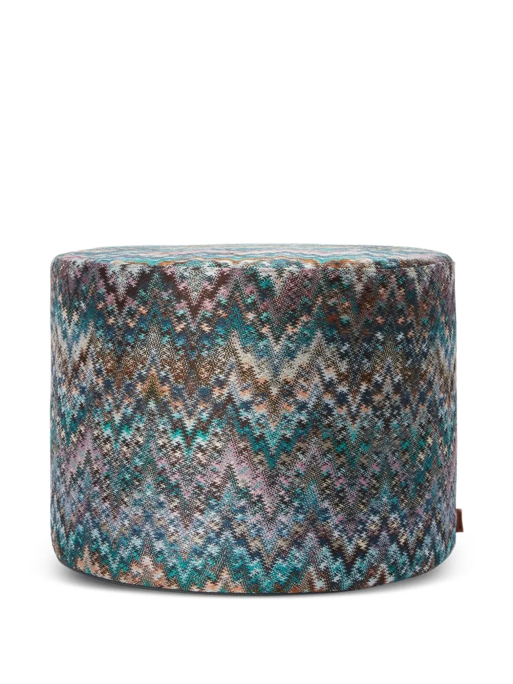 Missoni Home Parrot chevron-pattern Pouf | Blue | FARFETCH