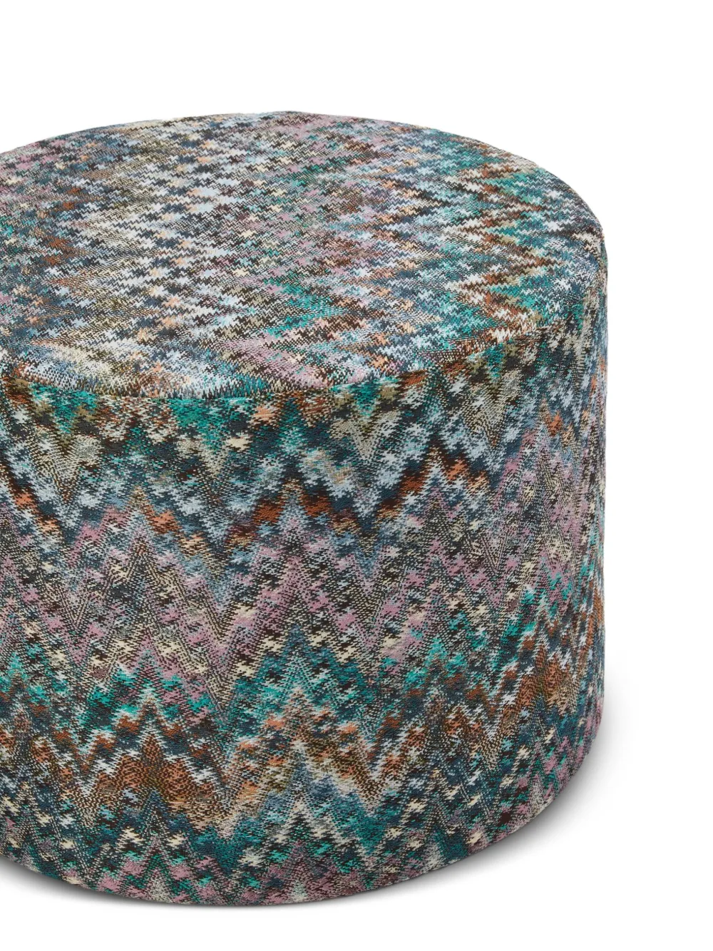 Missoni Home Parrot chevron-pattern Pouf | Blue | FARFETCH