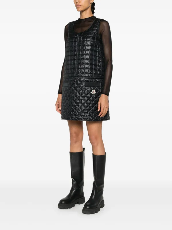 Moncler black dress store