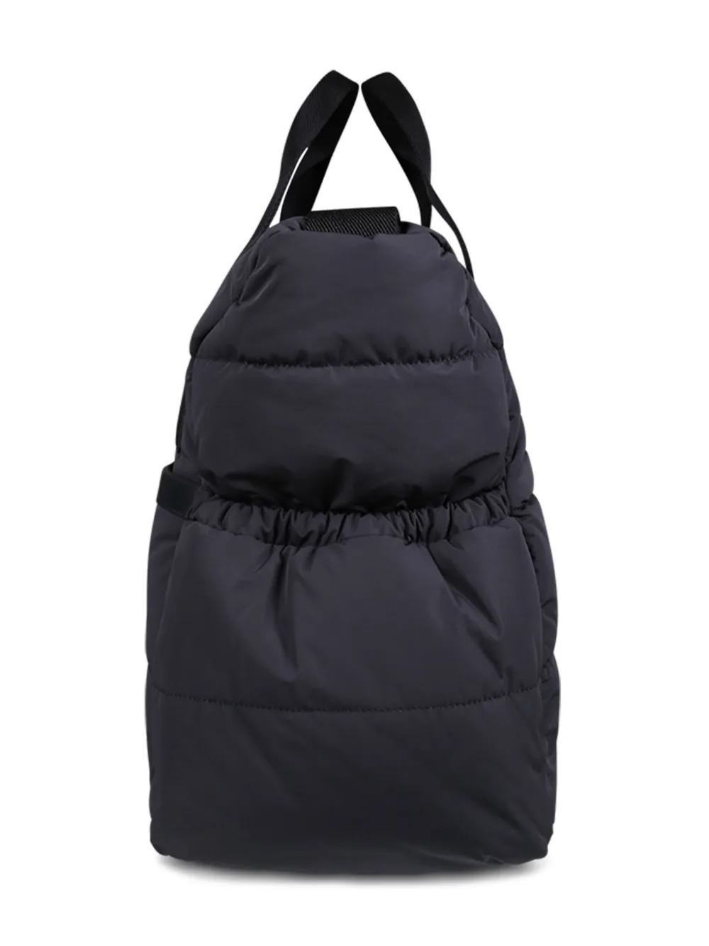Moncler Enfant logo patch changing bag kids Polyamide Calf Leather Polyester Cotton Polyamide One Size Black