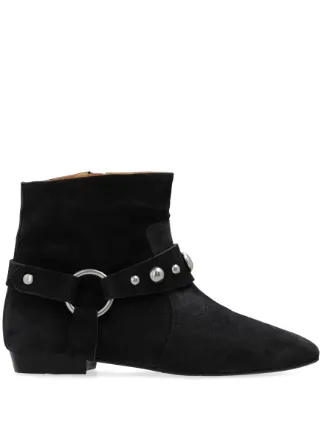 ISABEL MARANT Stania Boots | Black | FARFETCH UK