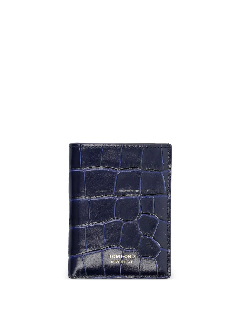 TOM FORD crocodile-embossed leather cardholder | Smart Closet