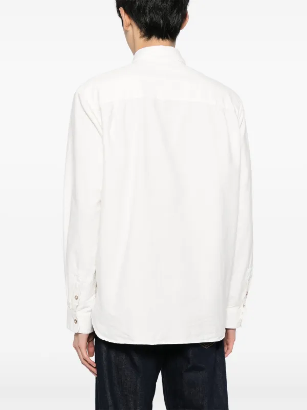 A.P.C. ロゴ シャツ | ホワイト | FARFETCH JP A.P.C. ロゴ シャツ | ホワイト | FARFETCH JP