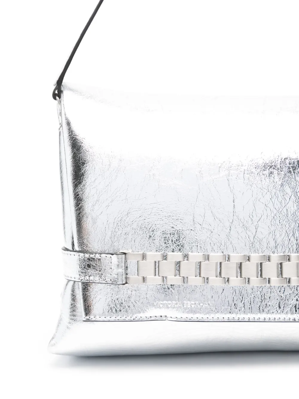 Victoria Beckham Chain Pouch Tote Bag | Silver | FARFETCH