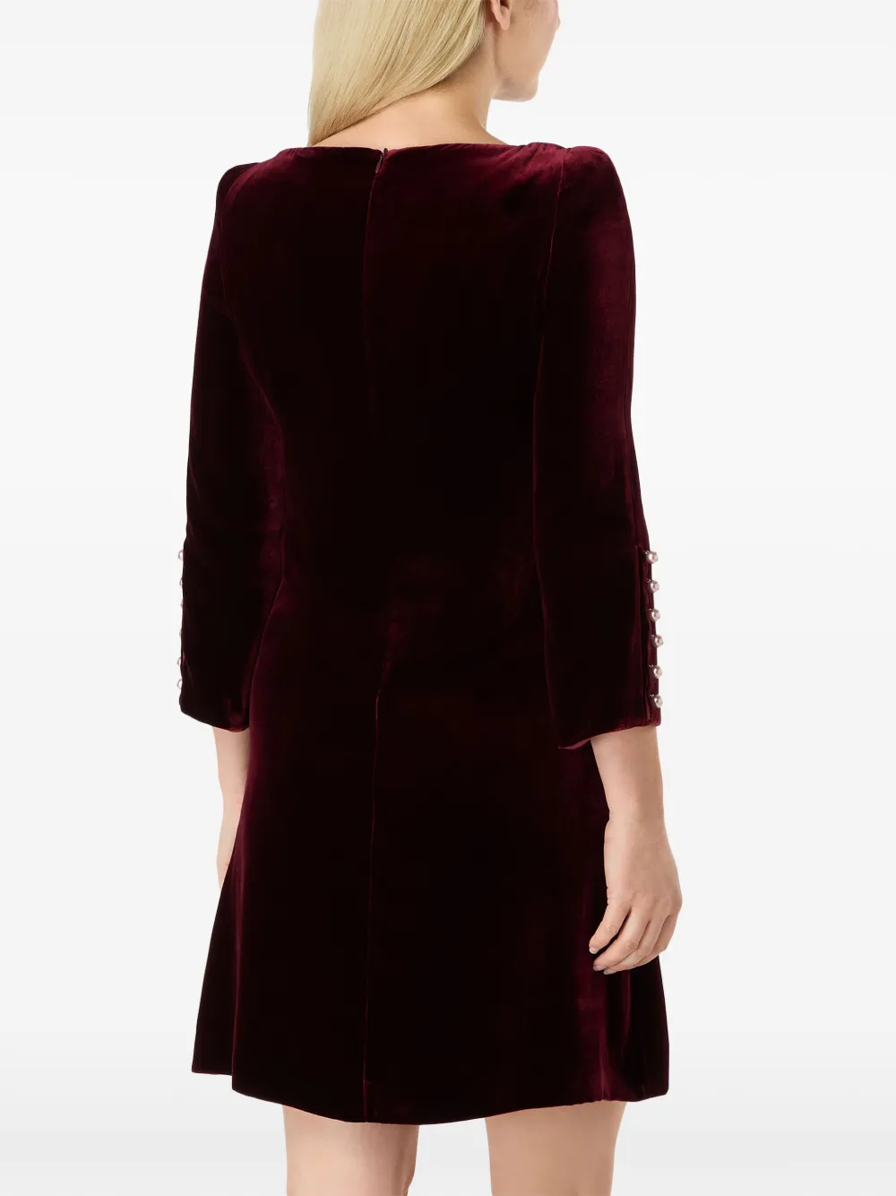 JANE Vestido De Terciopelo | Rojo | FARFETCH MX