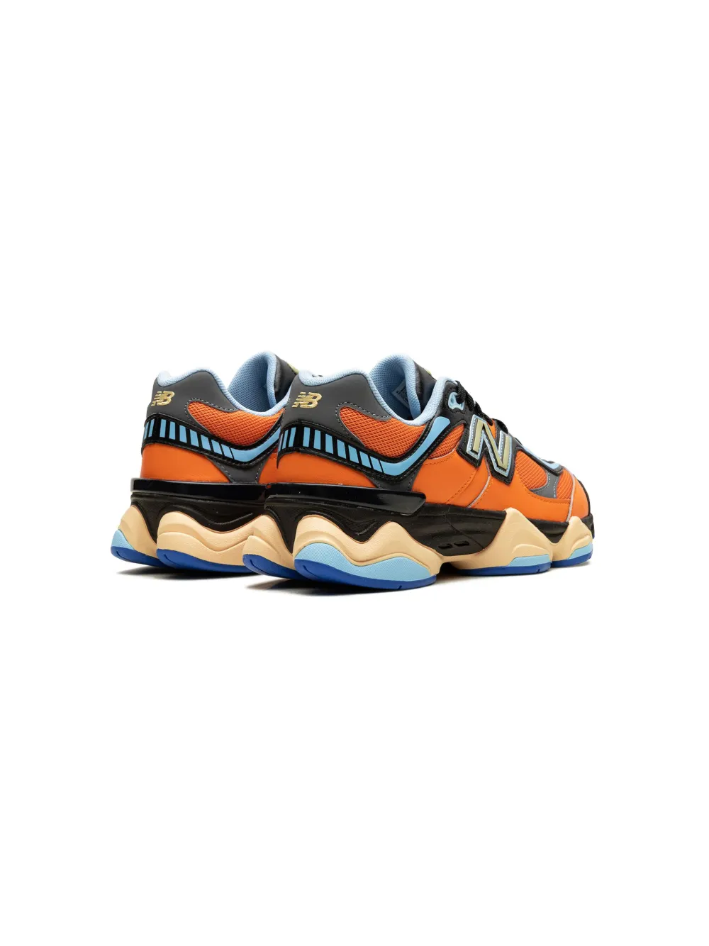 New Balance 9060 Big Kid "Orange/Black" Sneakers | Orange | FARFETCH