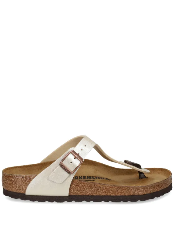 Birkenstock gizeh white store