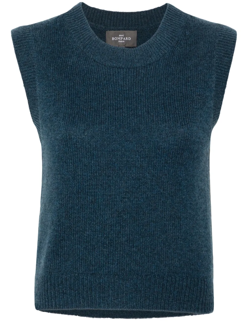 Eric Bompard Sleeveless round-neck Sweater | Blue | FARFETCH