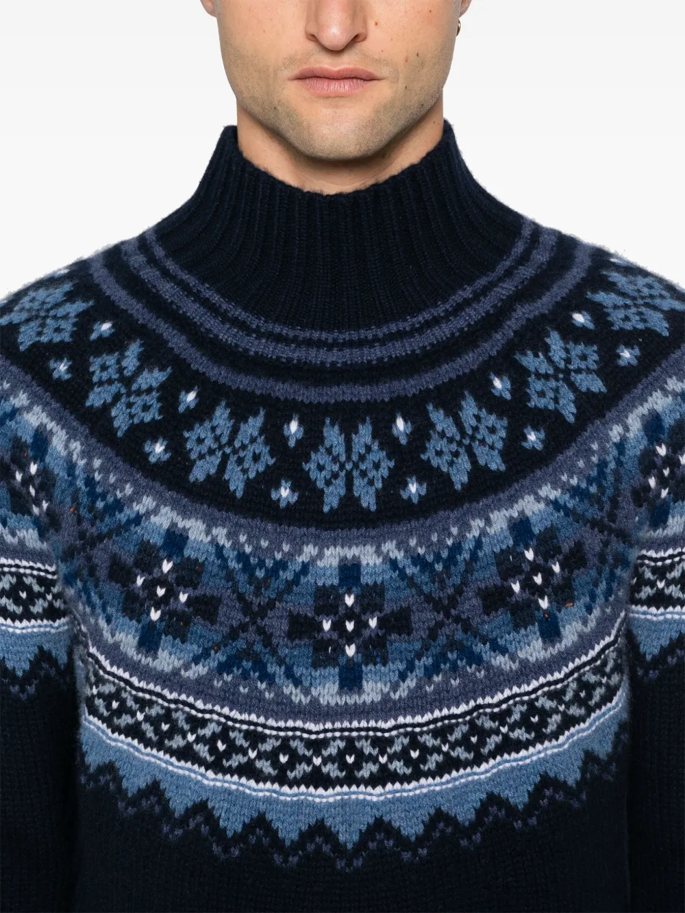 Eric Bompard ハイネック セーター | ブルー | FARFETCH JP