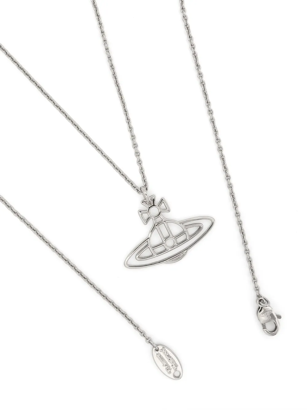 Vivienne Westwood Orb Pendant Necklace Silver Farfetch