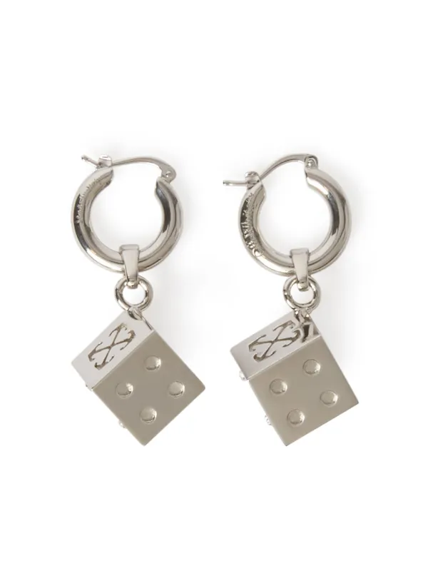 Off white earrings mens store