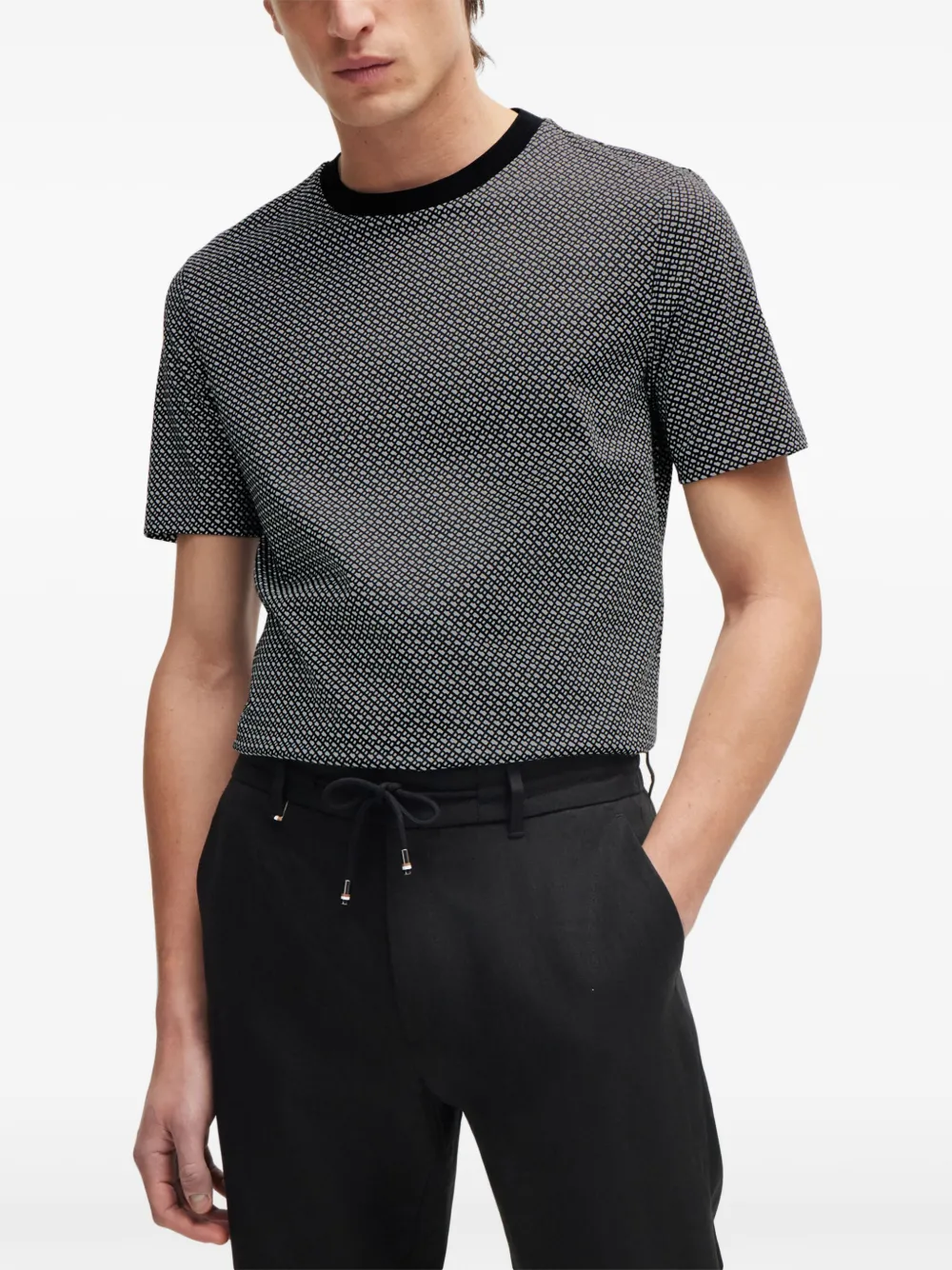 BOSS モノグラム Tシャツ | ホワイト | FARFETCH JP