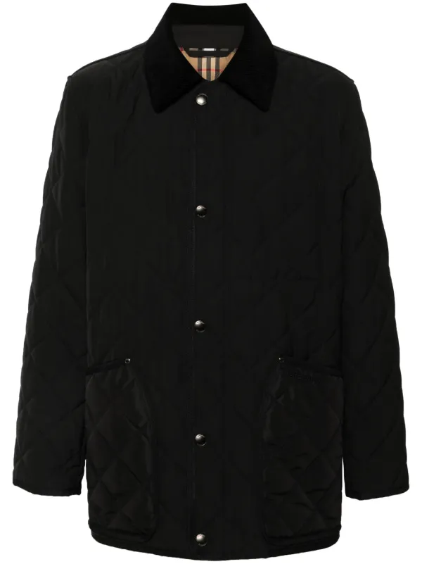 Burberry Lanford Jacket Black FARFETCH