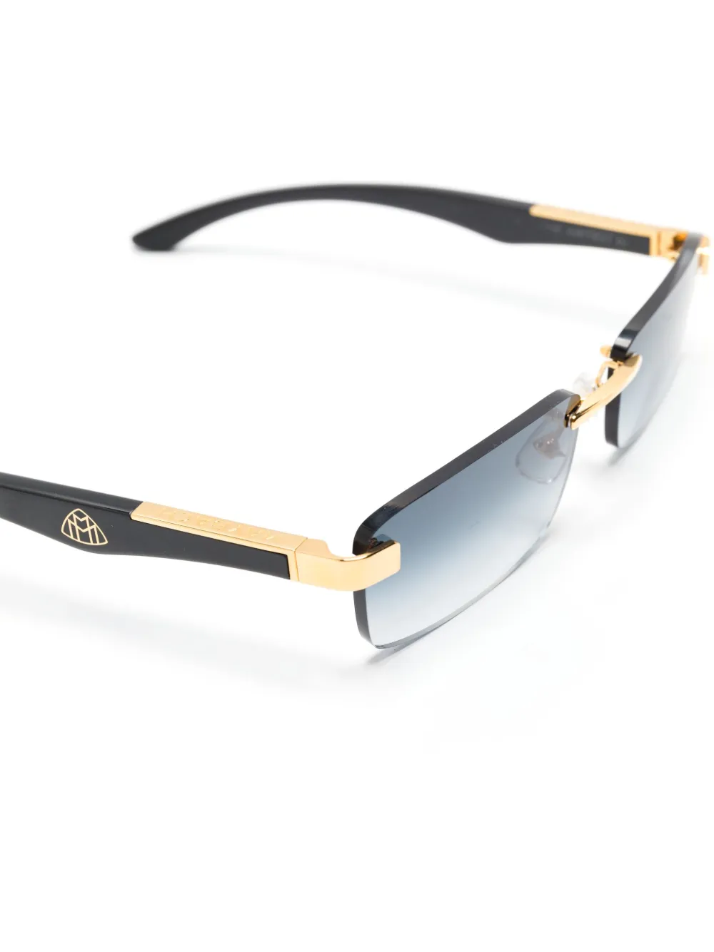 Maybach Eyewear The Artist III Sunglasses | Black | FARFETCH