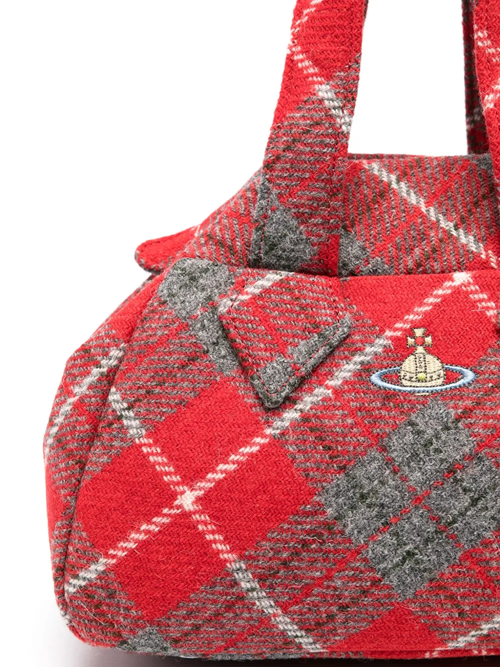 Vivienne Westwood Medium Archive Yasmine Tote Bag | Red | FARFETCH UK