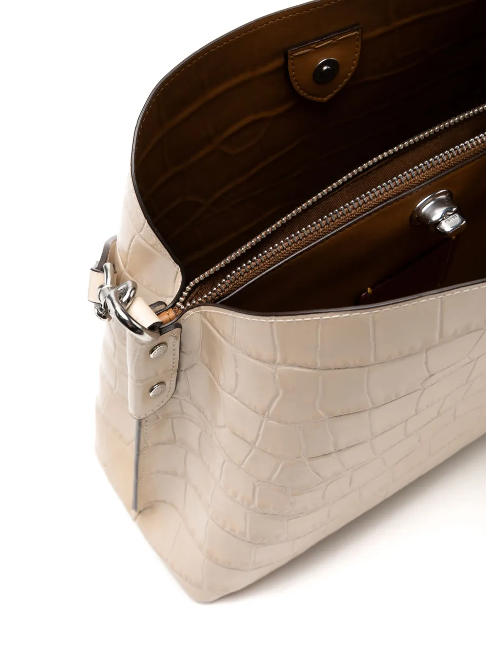 Coach Willow Leather Shoulder Bag | White | FARFETCH
