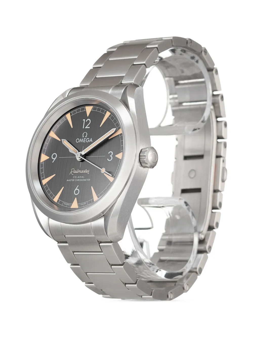 OMEGA 2024 Unworn Seamaster Railmaster 40mm | Black | FARFETCH UK