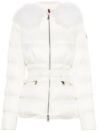 Moncler Boed Jacket White FARFETCH CA