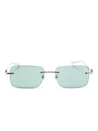 Gucci Eyewear GG1703S Sunglasses | Silver | FARFETCH