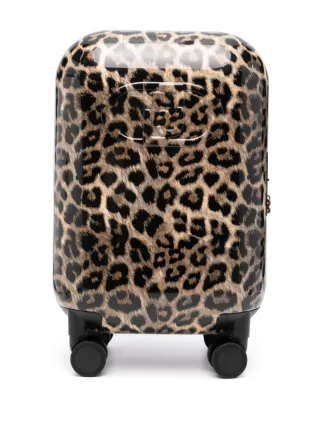 LIU JO logo-embossed Suitcase | Black | FARFETCH