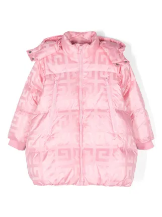 Givenchy Kids 4G Padded Jacket | Pink | FARFETCH