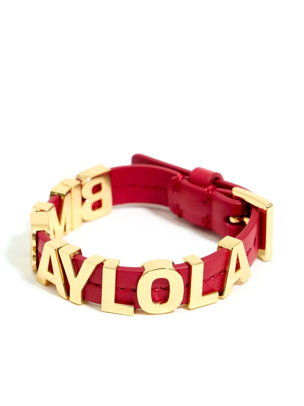 Bimba y Lola logo-lettering Bracelet | Red | FARFETCH UK