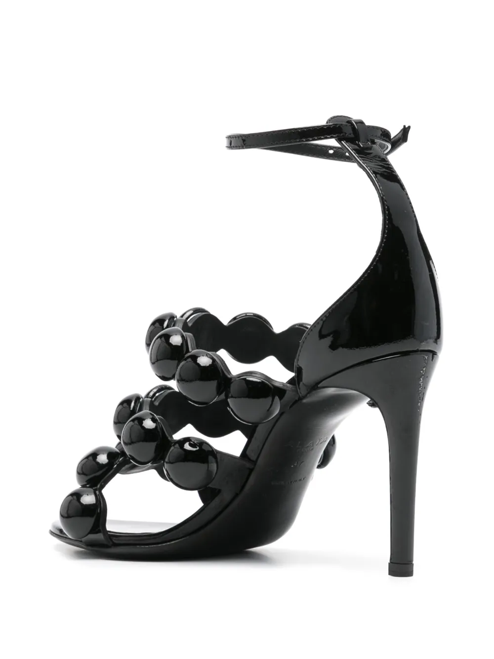 Alaïa 90mm Sphere Sandals | Black | FARFETCH