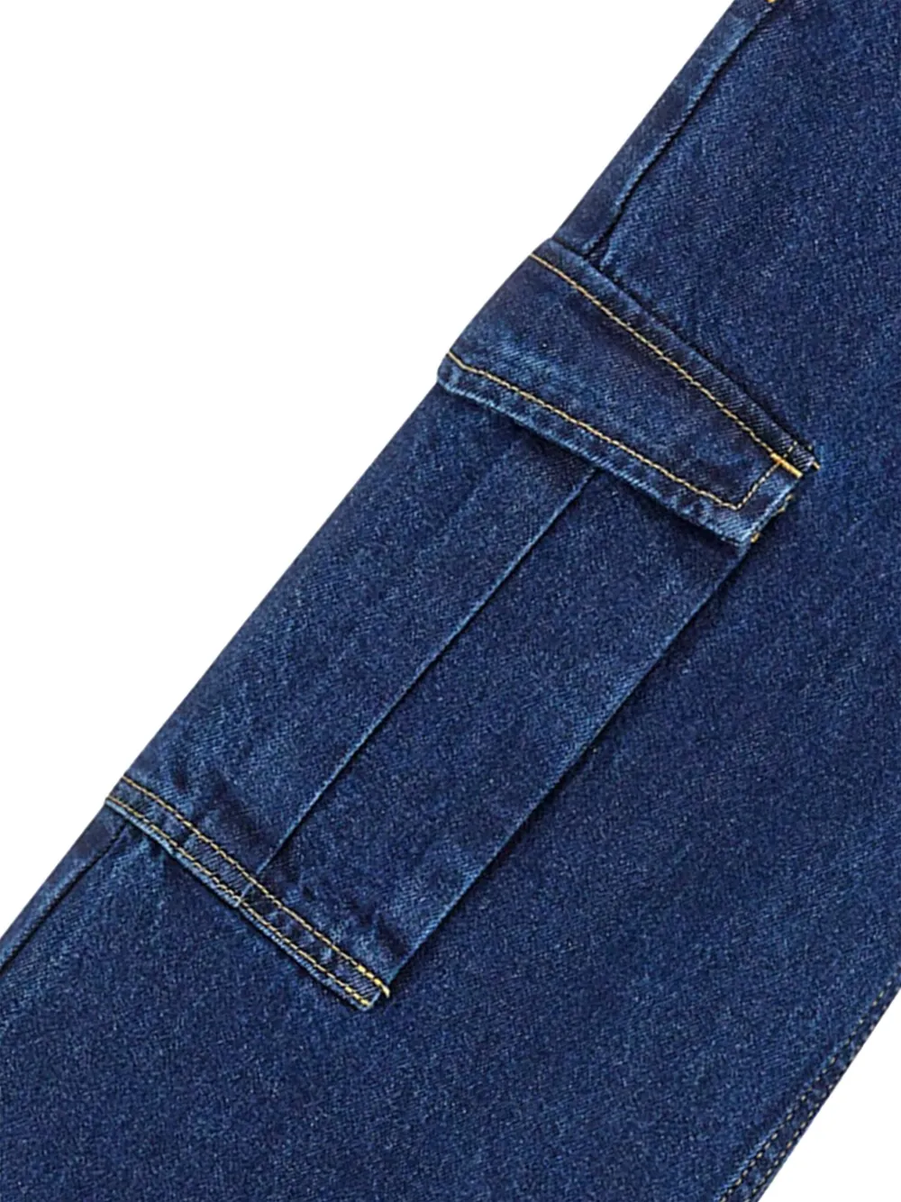 Guess Kids logo-patch Straight Jeans | Blue | FARFETCH