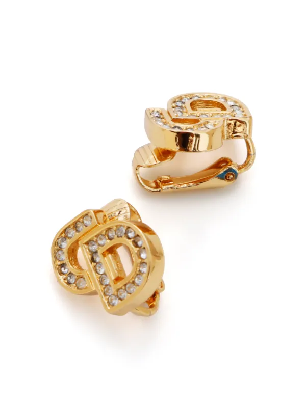 Dior cd stud earrings store