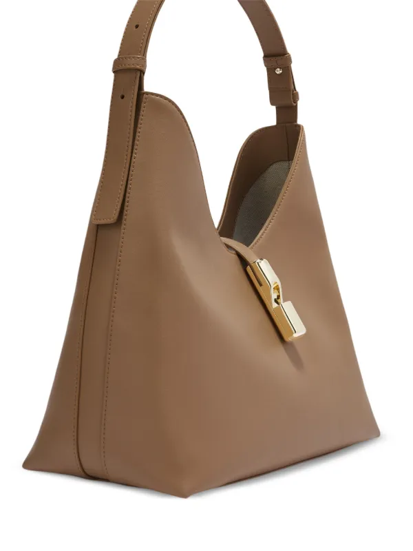 Furla Leather Shoulder Bag | Brown | FARFETCH Furla Leather Shoulder Bag | Brown | FARFETCH