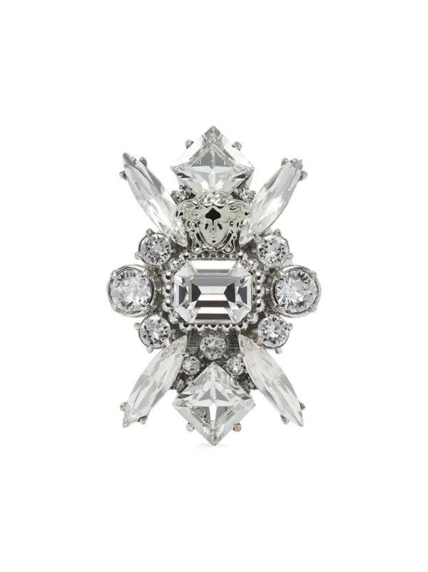 Versace crystal ring store