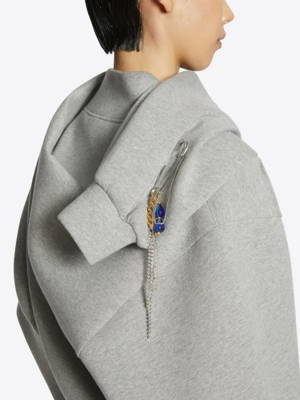 DRIES VAN NOTEN Handmade Pin Blue FARFETCH ID