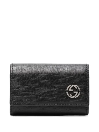 Gucci Leather Key Case | Black | FARFETCH