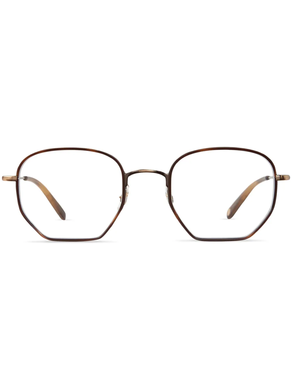Garrett Leight WOODLAWN Bio Marigold Tortoise-Brushed Gold-Blonde ...