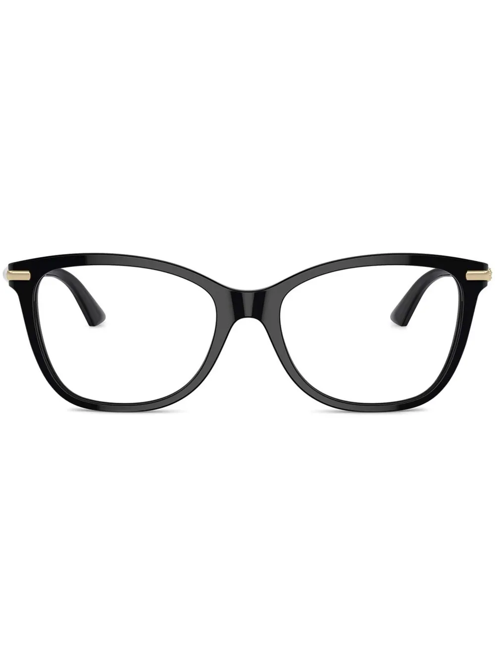 Jimmy Choo Eyewear スクエア眼鏡フレーム | ブラック | FARFETCH JP