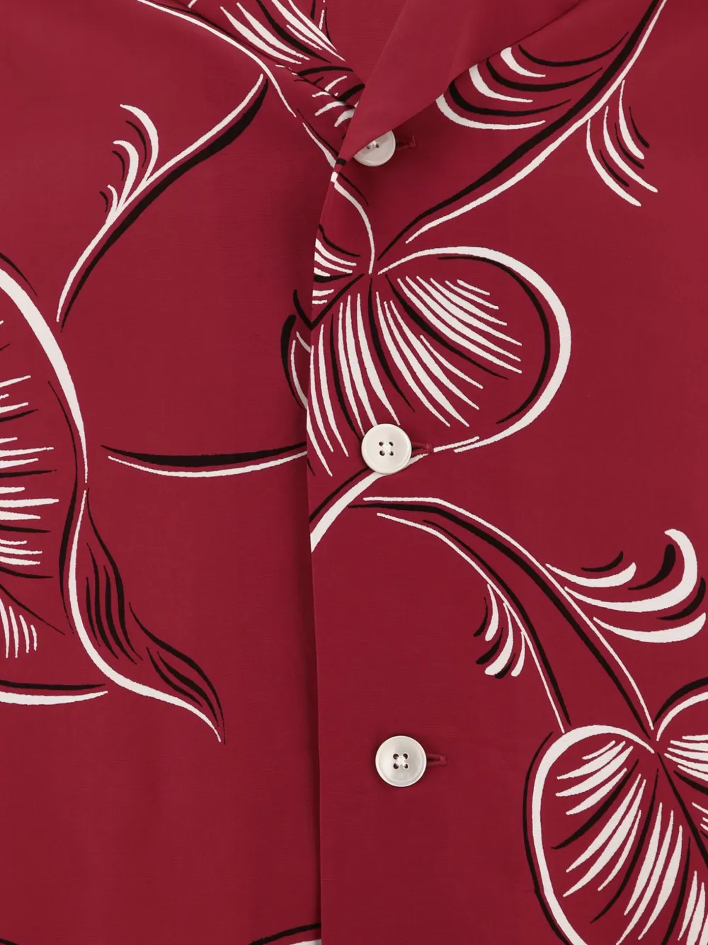 BODE Creeping Begonia Shirt | Red | FARFETCH UK