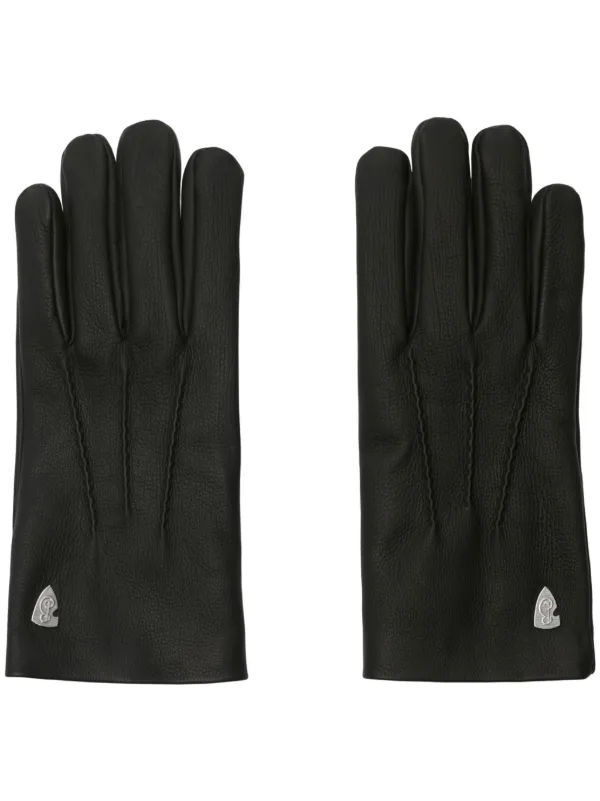 Burberry Leather Gloves Black FARFETCH ID