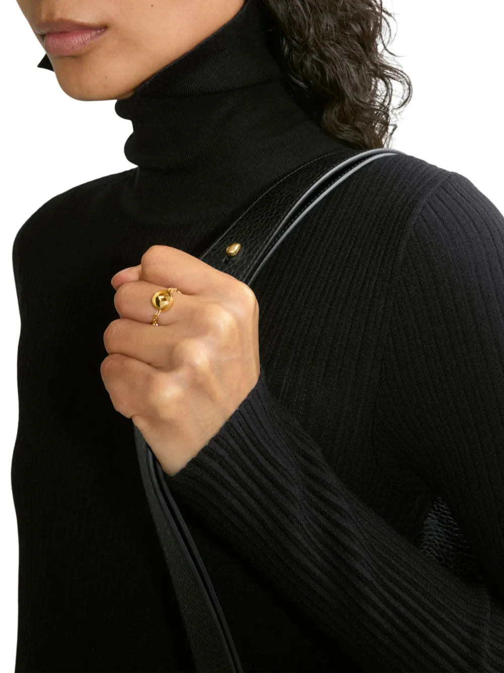 Burberry Hollow Medallion Ring | Gold | FARFETCH