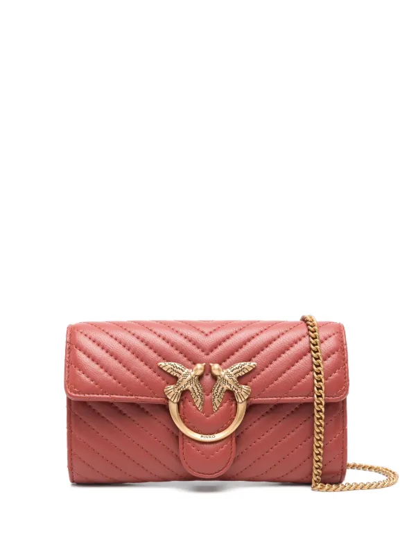 PINKO Love Bag One Cross Body Red FARFETCH