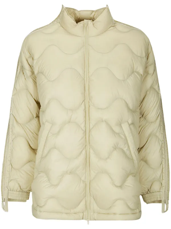 Quilted down jacket store