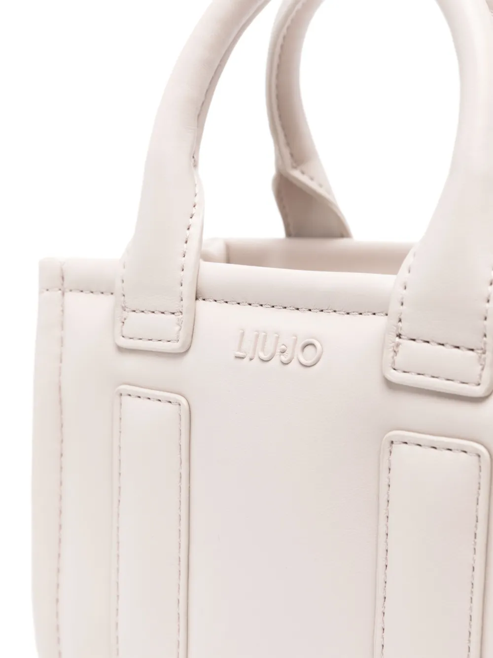 LIU JO Mini logo-lettering Tote Bag | Pink | FARFETCH UK