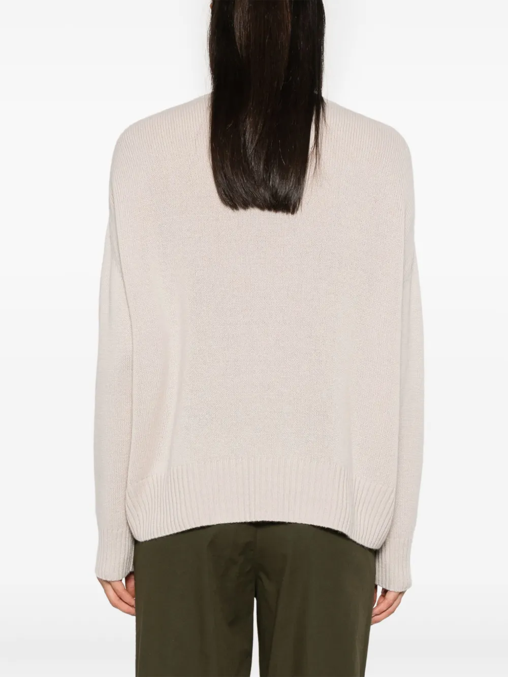 Allude V-neck Cashmere Sweater | Neutrals | FARFETCH
