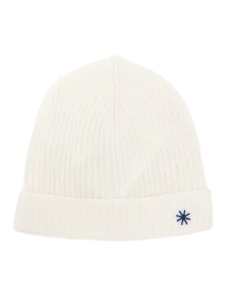 Manuel Ritz Ribbed Beanie | White | FARFETCH