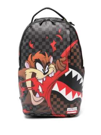 Sprayground Kid Looney Tunes Taz Tear Up DLSXV Backpack | Black | FARFETCH