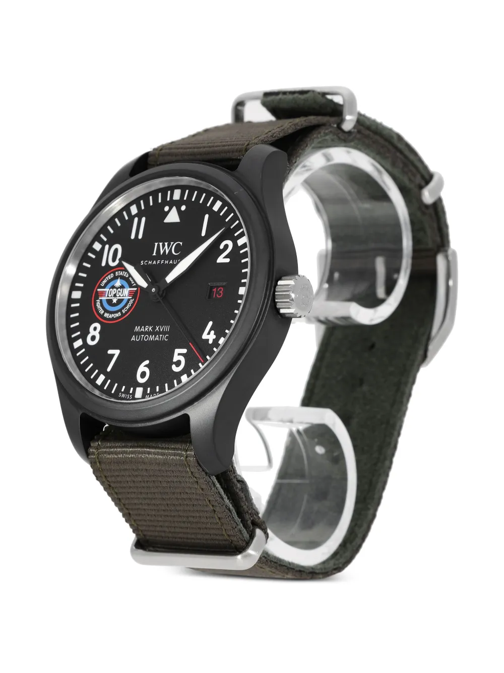 IWC Schaffhausen Unworn Pilot's Watch Mark XVIII Top Gun Edition SFTI ...