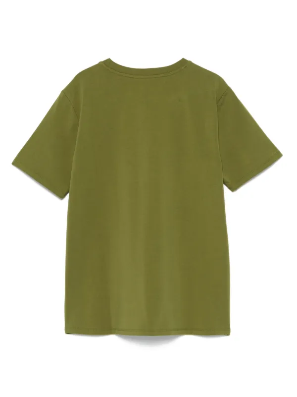 Michael Michael Kors eyelet detail T Shirt Green FARFETCH CA