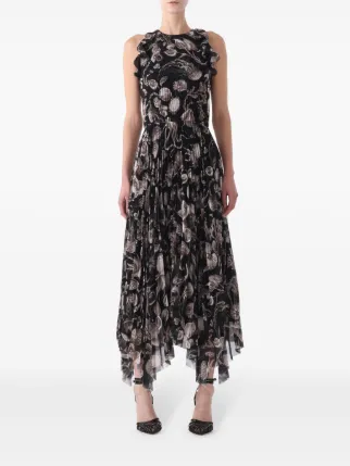 Jason Wu Collection fully-pleated Dress | Black | FARFETCH